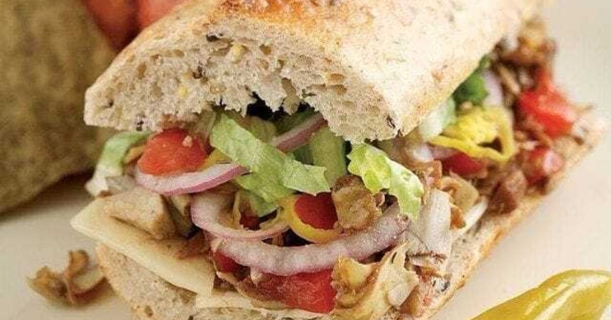 Recept: Vegetariánsky taliansky sendvič | Zdravopedia.sk
