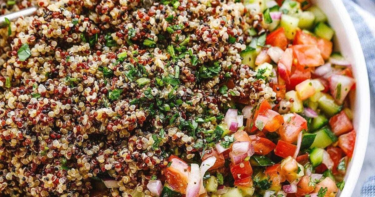 Recept: Quinoa šalát | Zdravopedia.sk